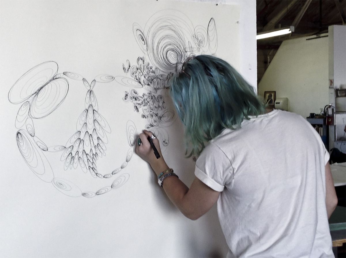 Participatory Drawing – Kala Art Institute, Berkeley, CA, 2016 – Sonja ...