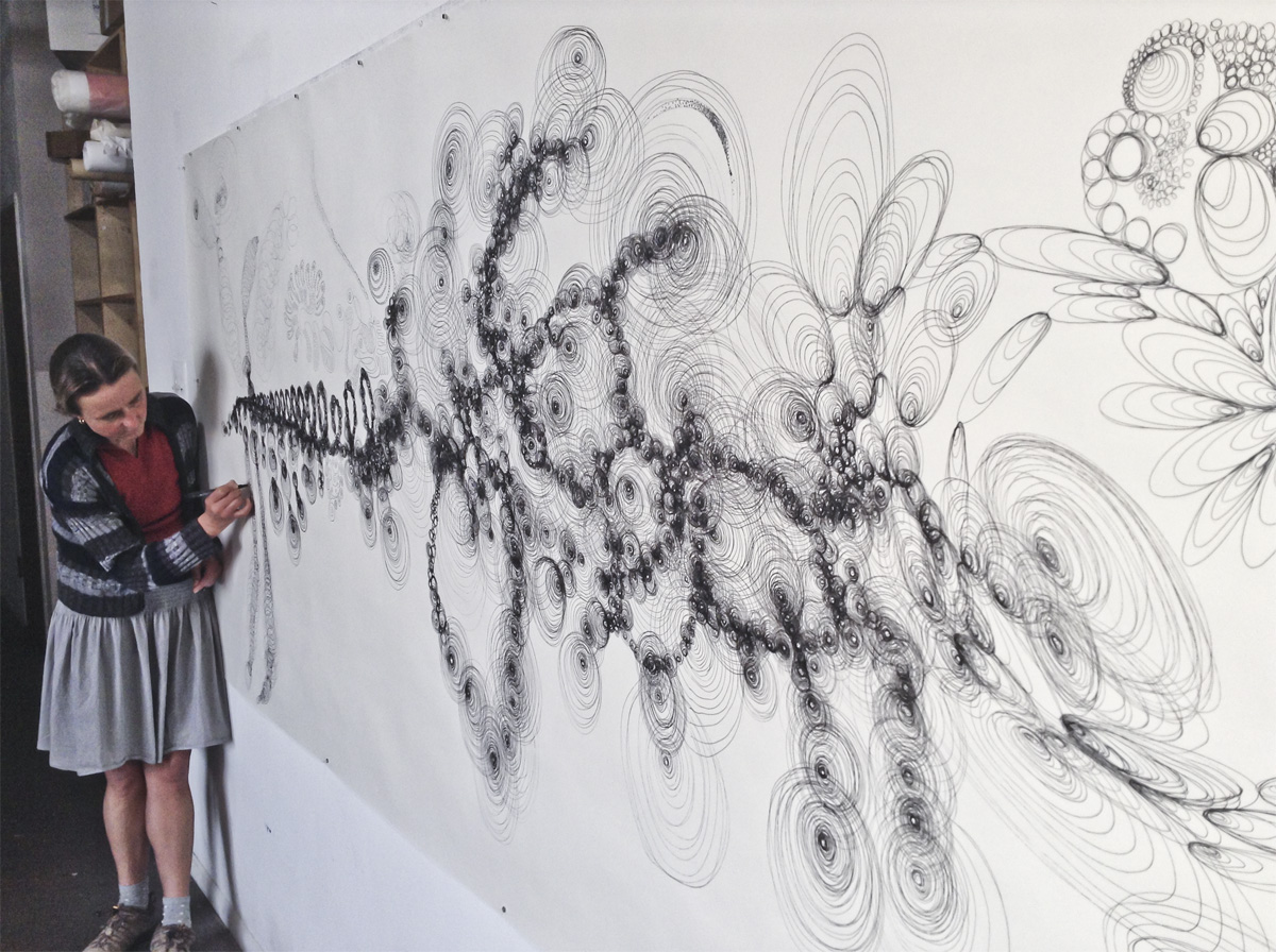 Participatory Drawing – Kala Art Institute, Berkeley, CA, 2016 – Sonja ...